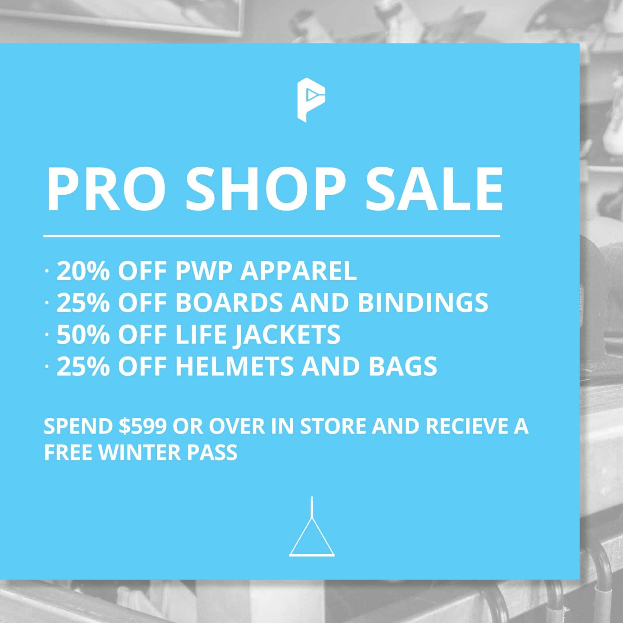 Pro Shop Sale. - Perth Wake Park